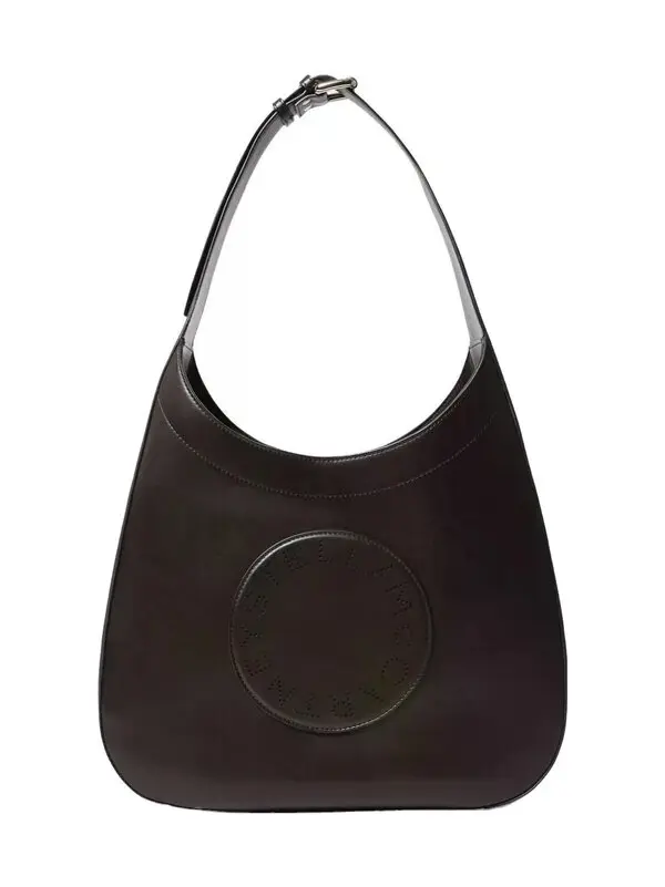 Stella McCartney Logo Shoulder Bag - Brown