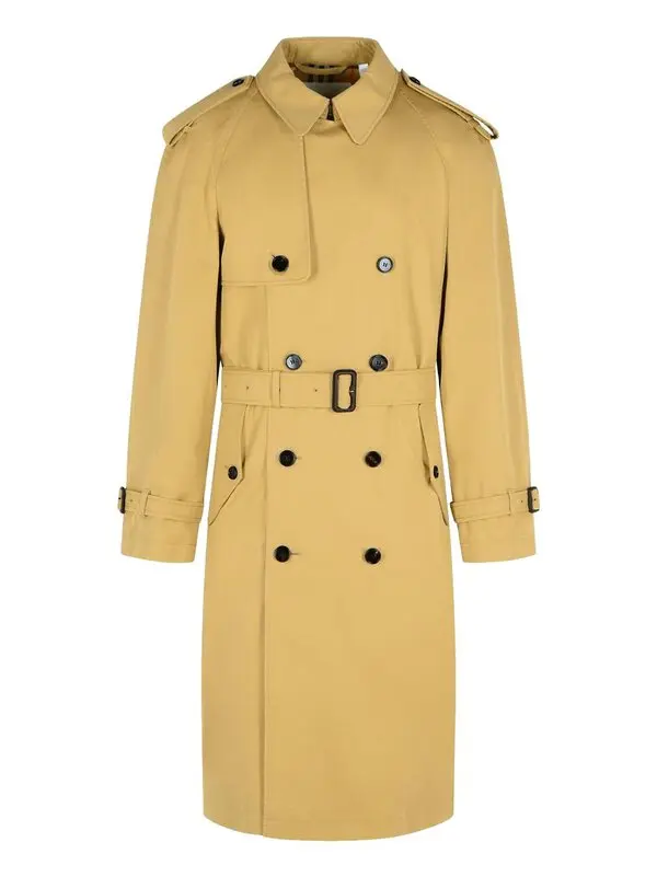 Burberry Highbury Cotton Trench Coat - Beige