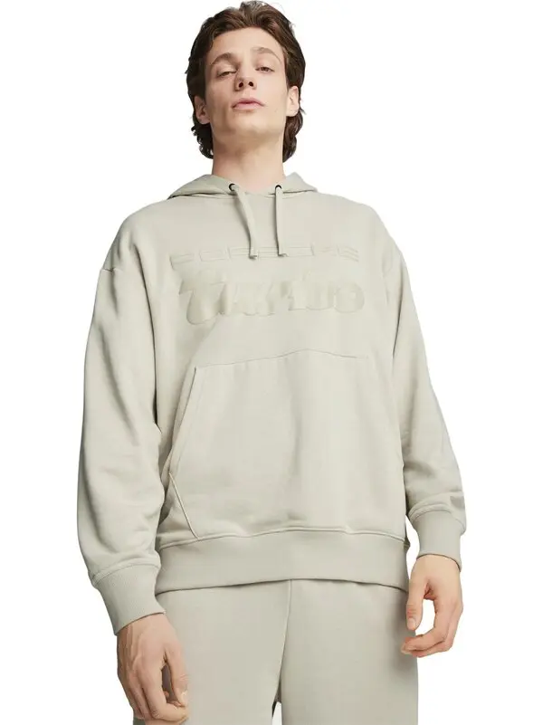 PUMA Porsche Legacy Motorsport Essentials Hoodie - Beige