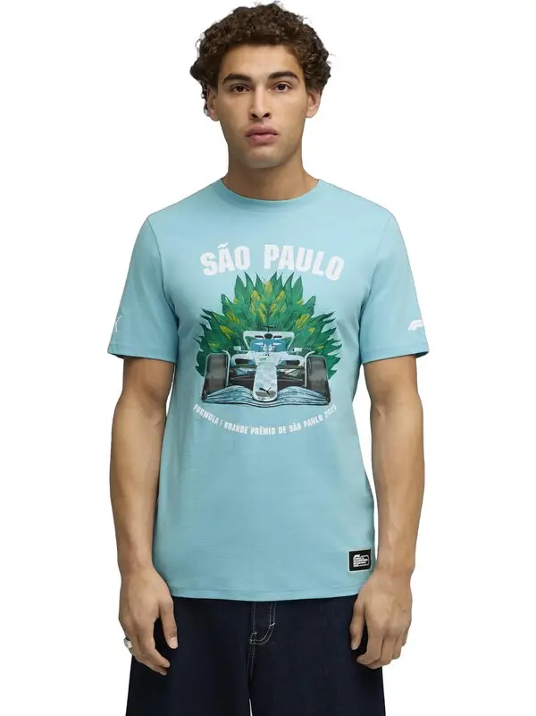 PUMA Formula 1â® Brazil Grand Prix Motorsport T-shirt - Blue