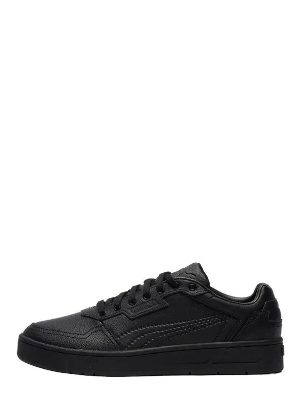 PUMA Court Classic Lux Sneakers - Black