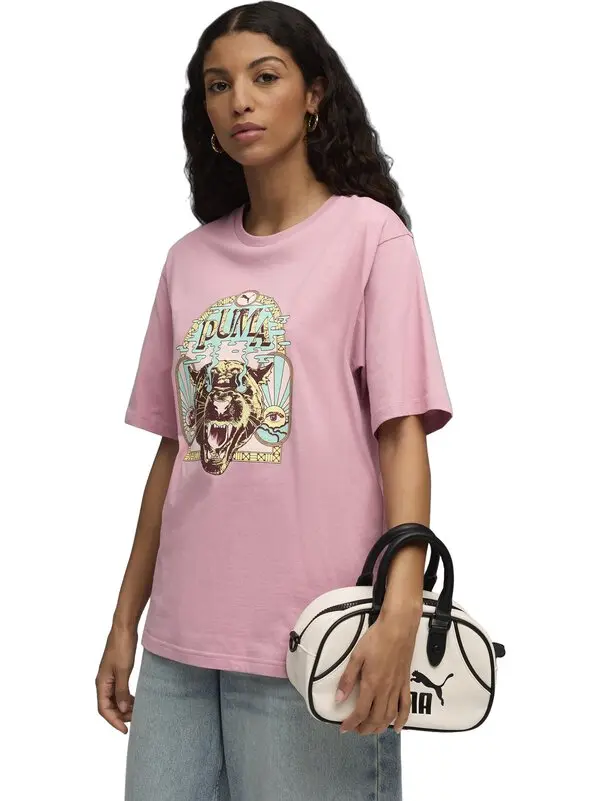 PUMA House Of Graphics T-shirt - Pink