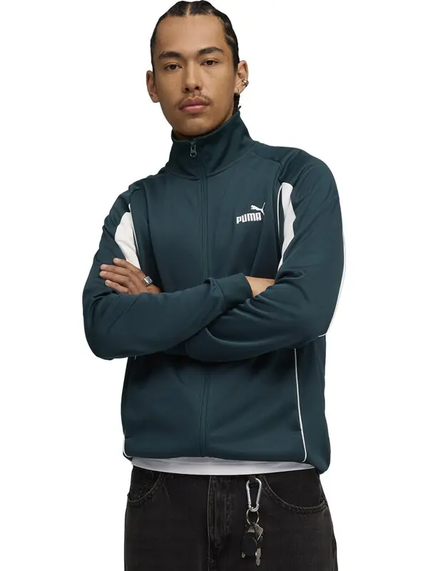 PUMA Sport Poly Track Jacket - Green Terrain