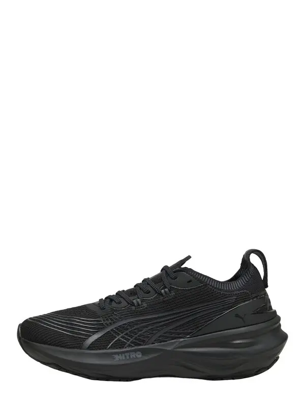 PUMA Foreverun Nitroâ¢ 2 Road Running Wide Sneakers - Black