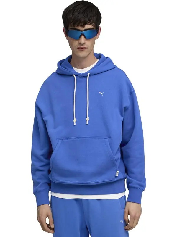 PUMA Mmq Relaxed Fit Hoodie - Blue