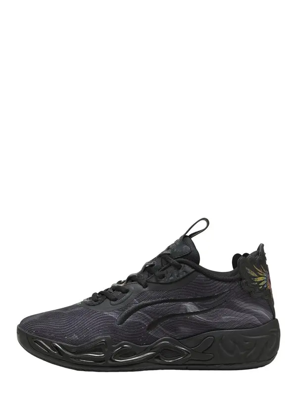 PUMA Mb.04 Low Top Basketball Shoes - Black