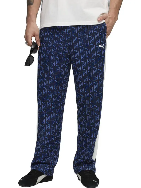 PUMA T7 Relaxed Track Pants - Blue