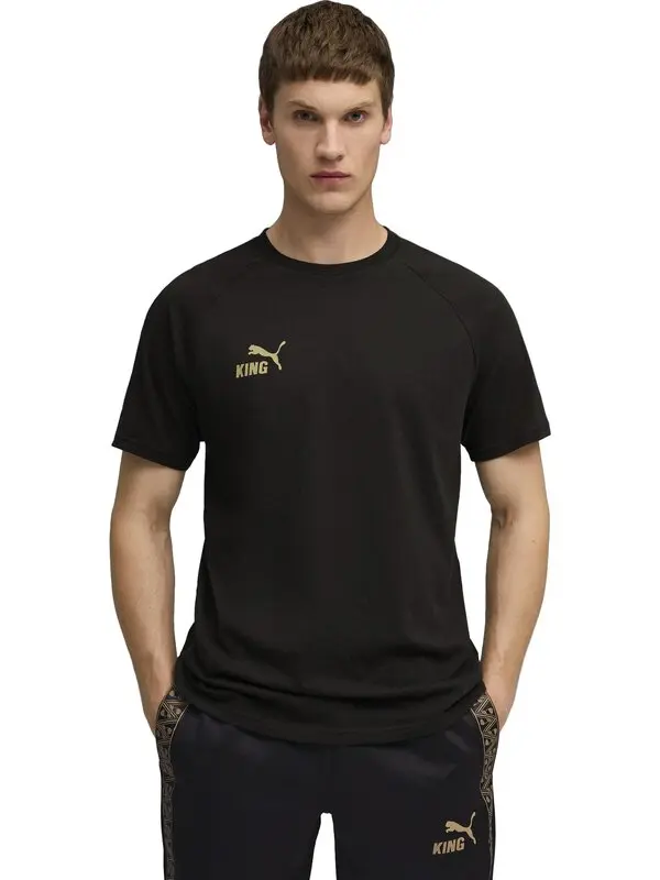 PUMA King Soccer T-shirt - Black