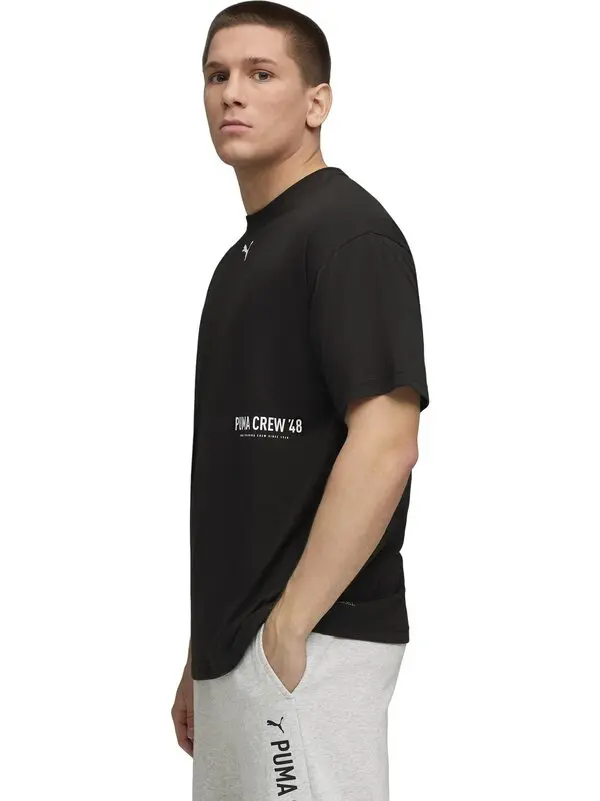 PUMA Graphic Oversize Training T-shirt - Black