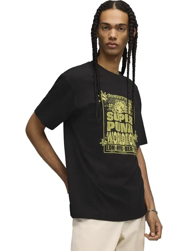 PUMA House Of Graphics T-shirt - Black