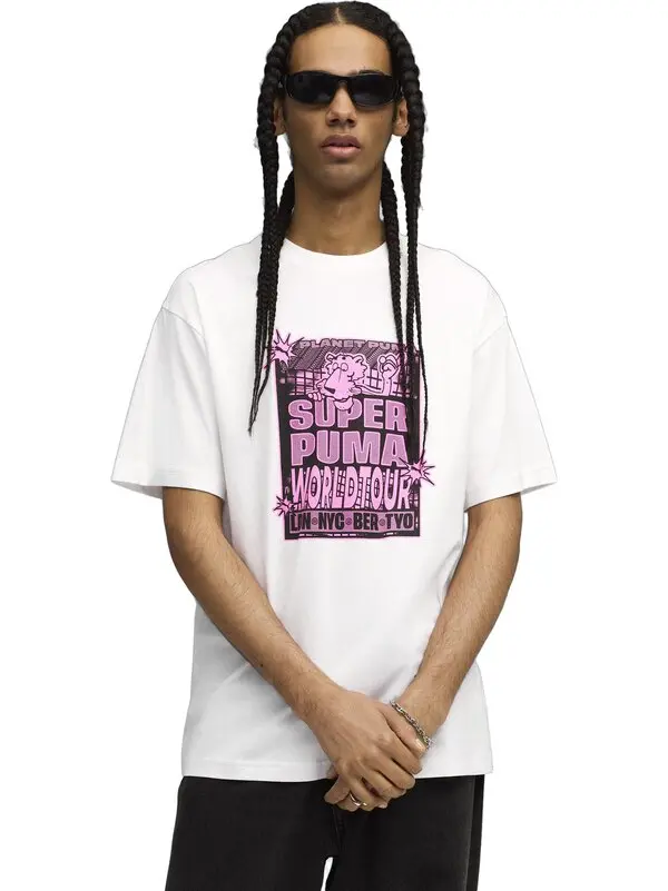 PUMA House Of Graphics T-shirt - White