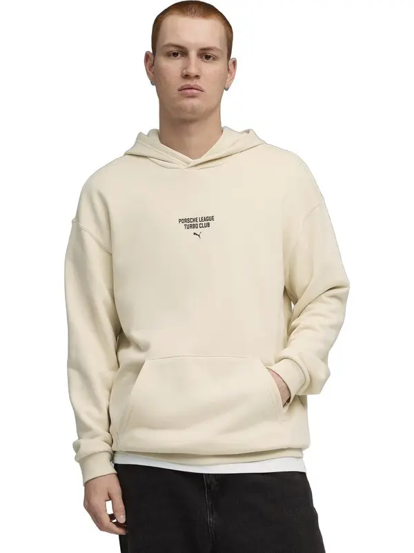 PUMA Porsche Legacy Motorsport Relaxed Fit Hoodie - White