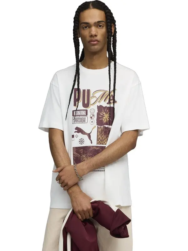 PUMA House Of Graphics T-shirt - White