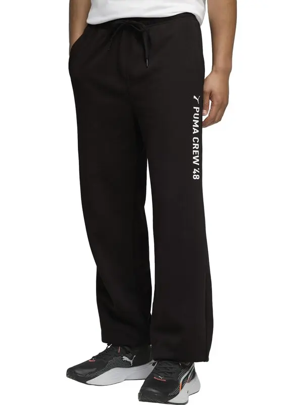 PUMA Graphic French Terry Training Joggers Pant - Black