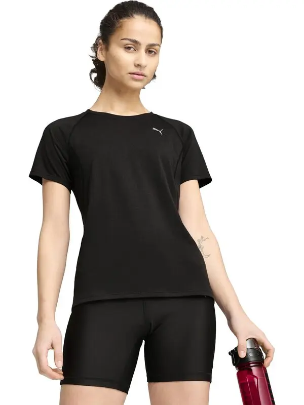 PUMA Run Velocity Tri-blend Running T-shirt - Black