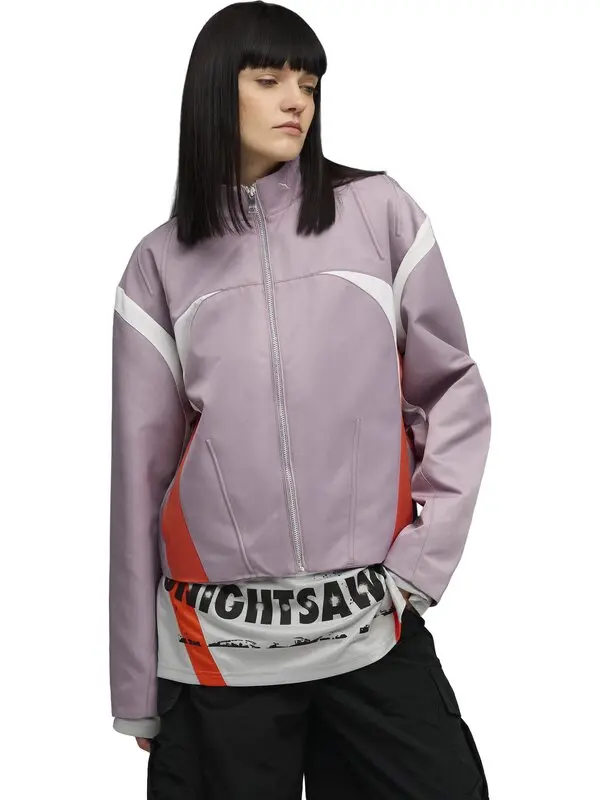 PUMA Nine To Five Bomber Jacket - Purple
