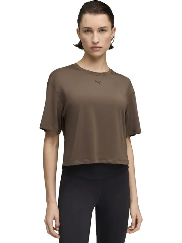 PUMA Relaxed Training T-shirt - Brown