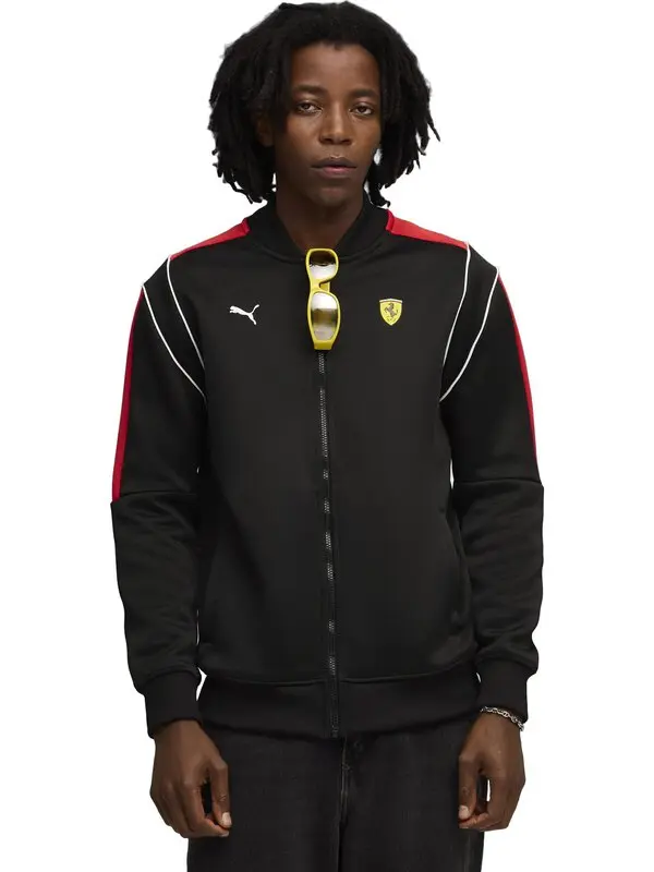 PUMA Scuderia Ferrari Mt7 Track Jacket - Black