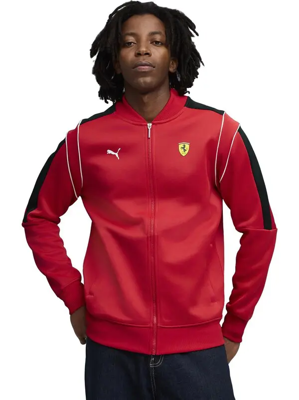 PUMA Scuderia Ferrari Mt7 Track Jacket - Red