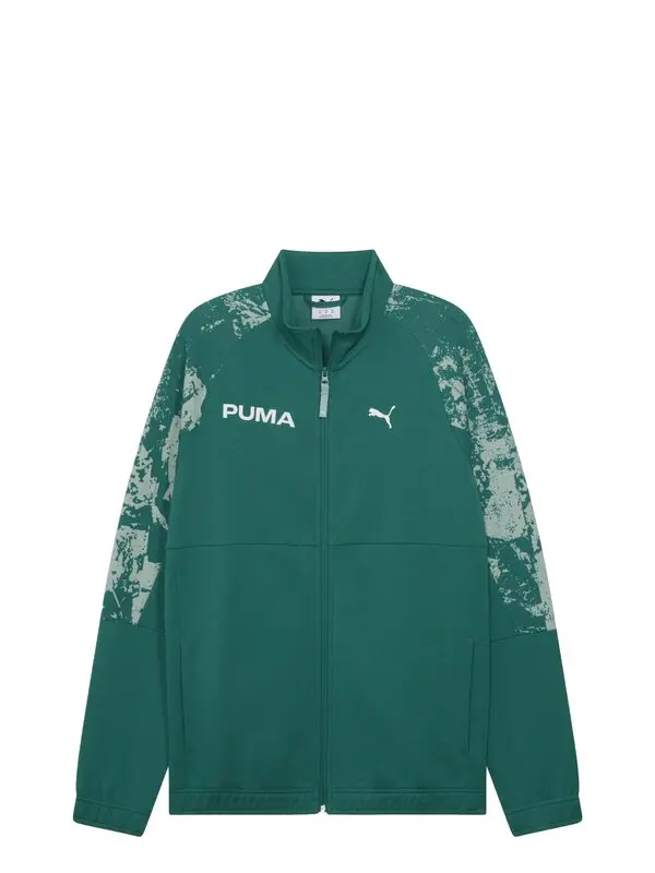 PUMA Ess Aop Track Jacket - Green