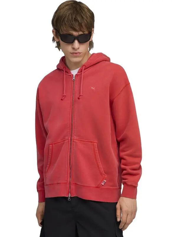 PUMA Mmq Full-zip Hoodie - Red