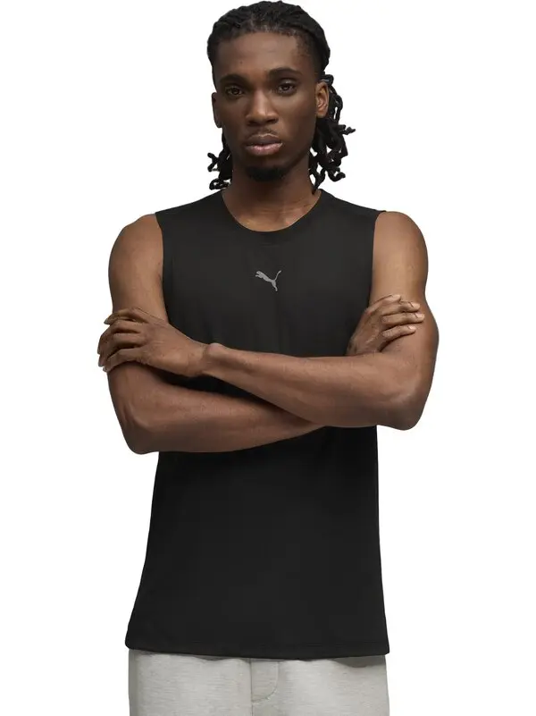 PUMA Cloudspun Ultra Soft Training Tank Top - Black