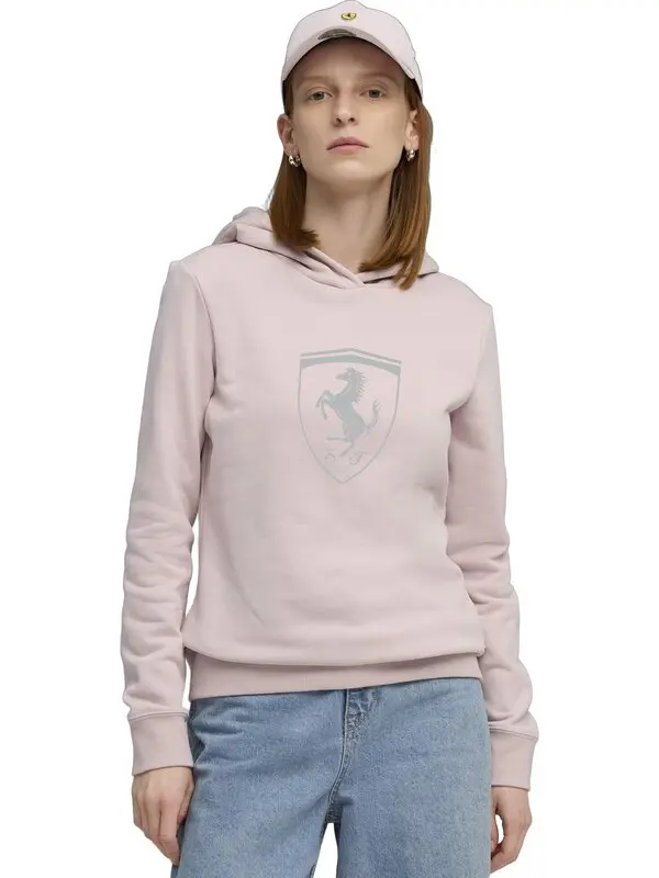 PUMA Scuderia Ferrari Fleece Motorsport Hoodie - Pink