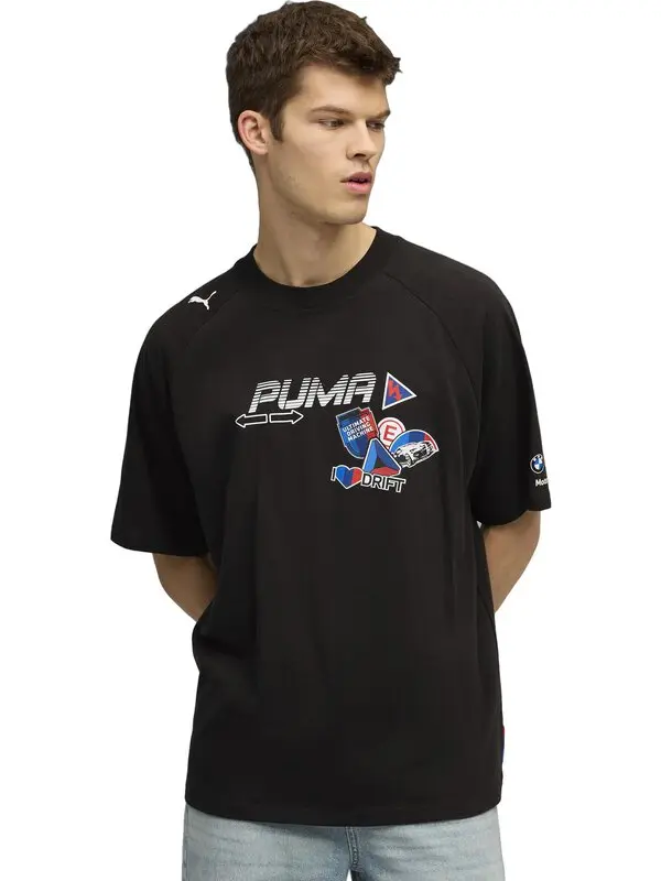 PUMA Bmw Motorsport Motorsport T-shirt - Black