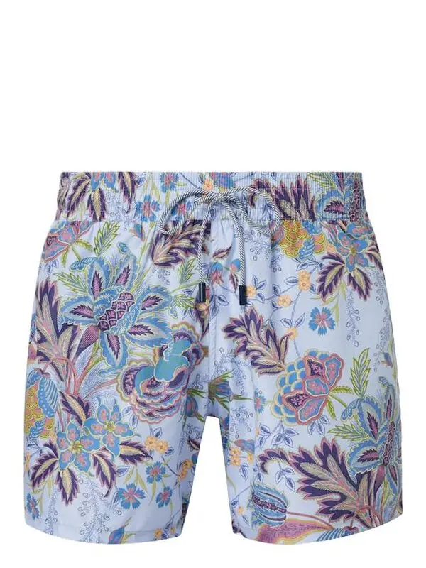 Etro Printed Swim Trunks - Multicoloured