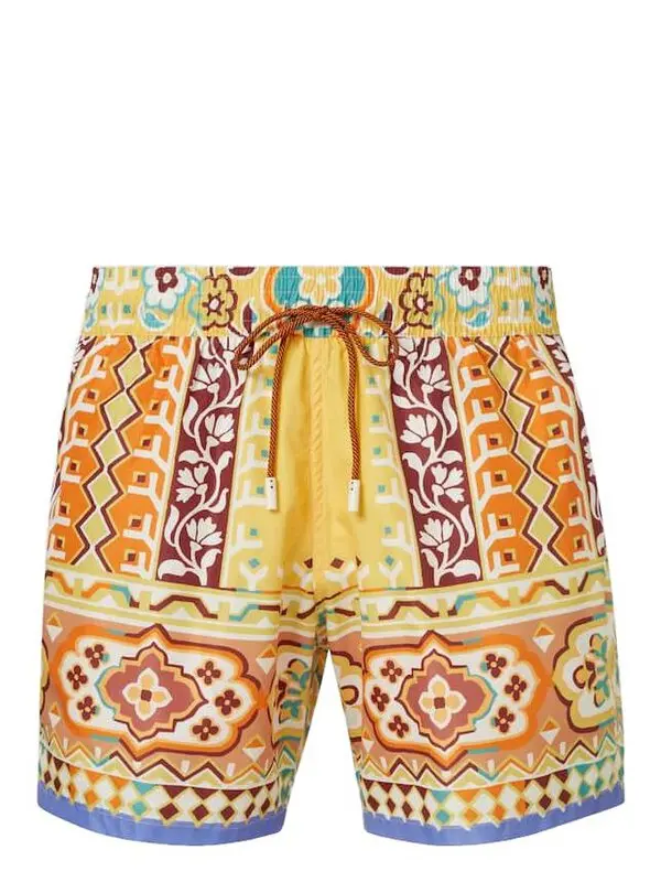 Etro Printed Swim Trunks - Multicoloured