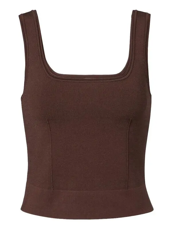 Simkhai Ramaina Tank Top - Brown
