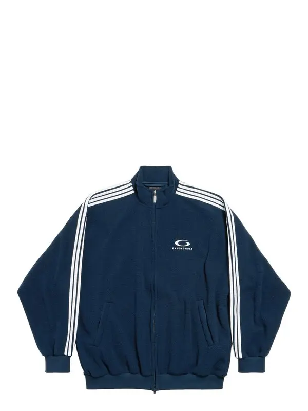Balenciaga Loop Sports Icon Zip-up Jacket - Blue