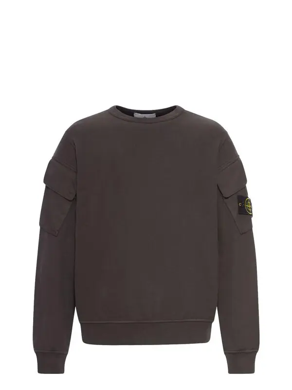 Stone Island Crewneck Sweatshirt - Grey
