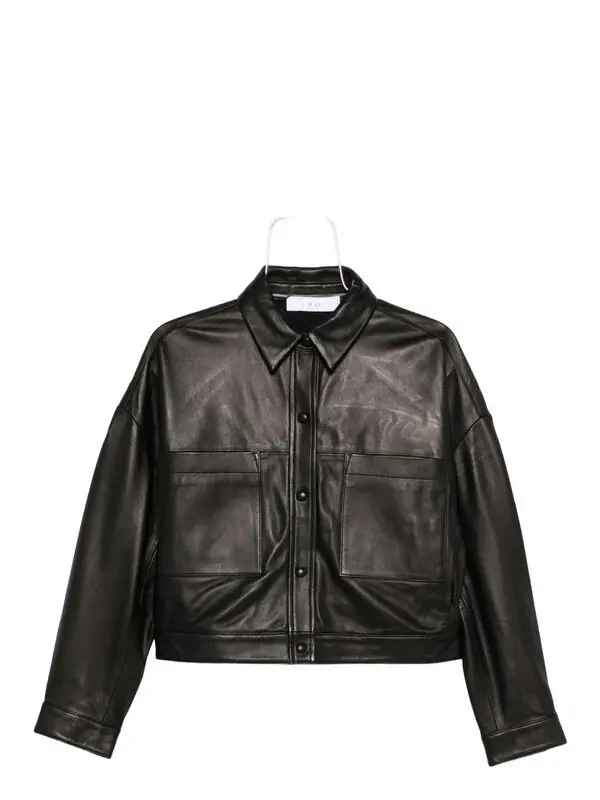 IRO PARIS Sasha Leather Jacket - Black