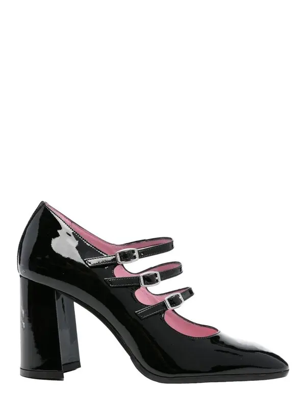 CAREL Keel Patent Leather Pumps - Black