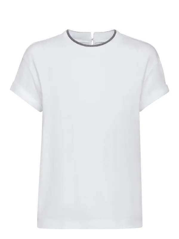 Brunello Cucinelli Cotton T-shirt - White
