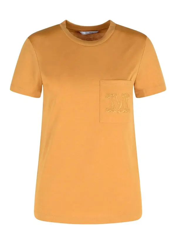Max Mara Cotton T-shirt - Brown