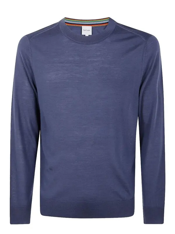 Paul Smith Wool Crewneck Sweater - Clear Blue