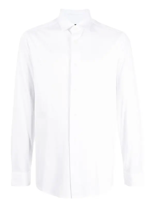 Emporio Armani Cotton Blend Shirt - White