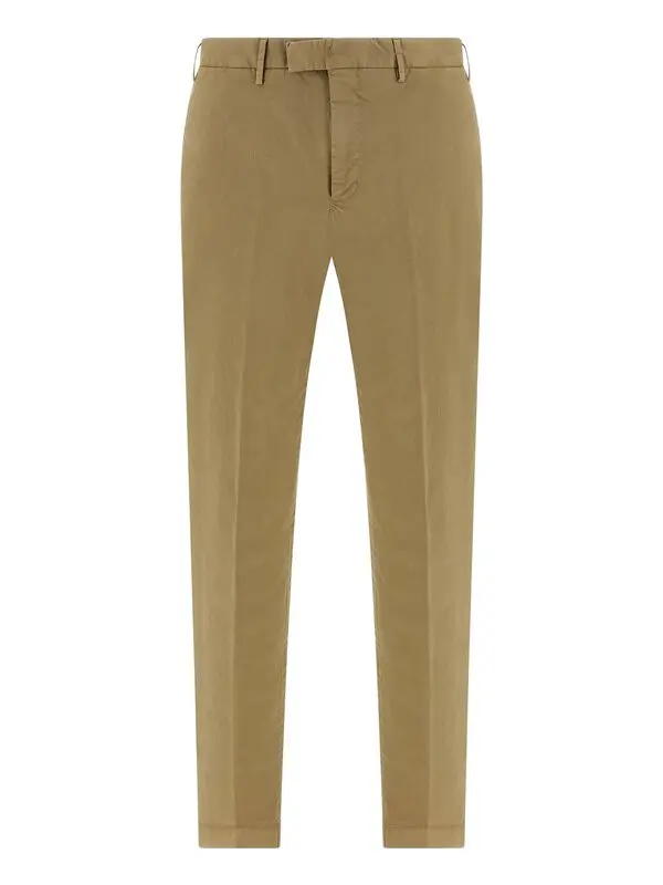 PT TORINO Master Flat Front Pants - Beige