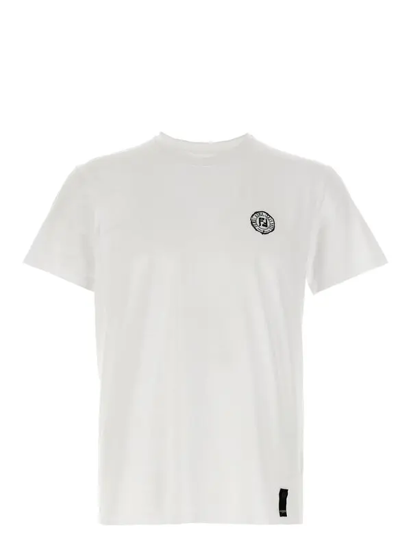 Fendi Postcards' T Shirt - White