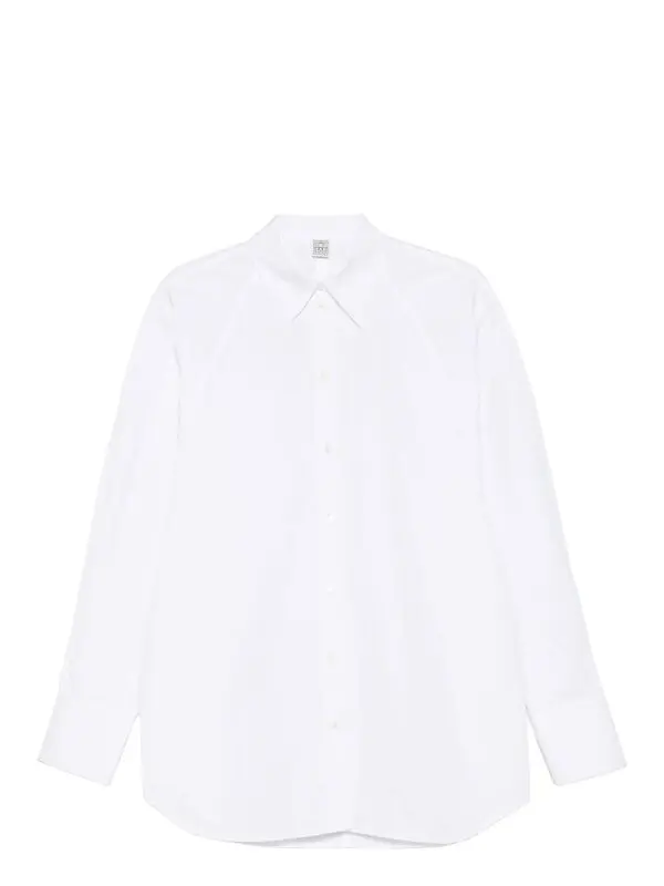 TOTEME Organic Cotton Shirt - White