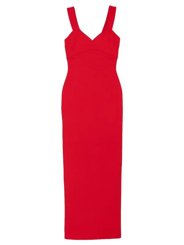 Solace London Nalani Maxi Dress - Red