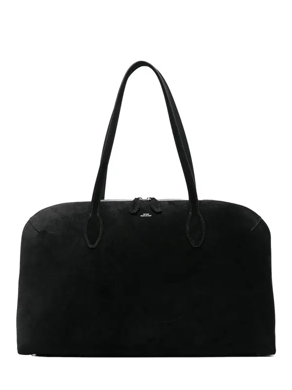 TOTEME Day Suede Tote Bag - Black