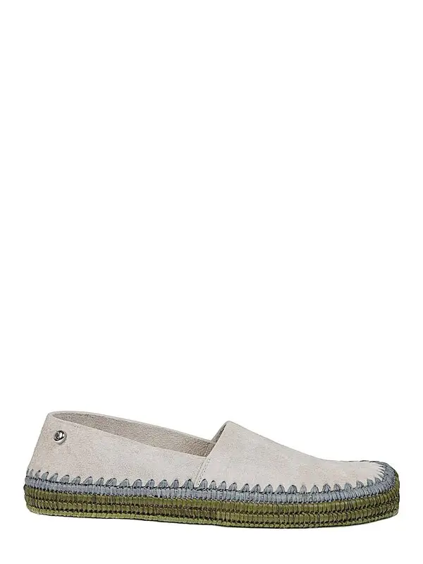 Loewe Rio Suede Espadrilles - Light Grey