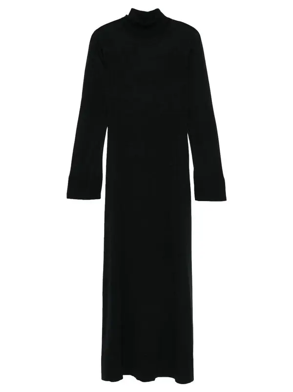 TOTEME Knitted Maxi Dress - Black
