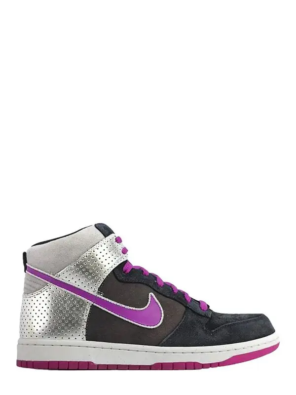 Nike Dunk High Premium Sneakers - Black/red Plum/anthracite