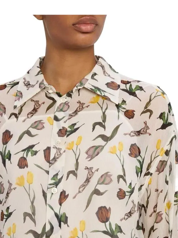 Marni Long-sleeve Shirt Relaxed Fi - Multicolou