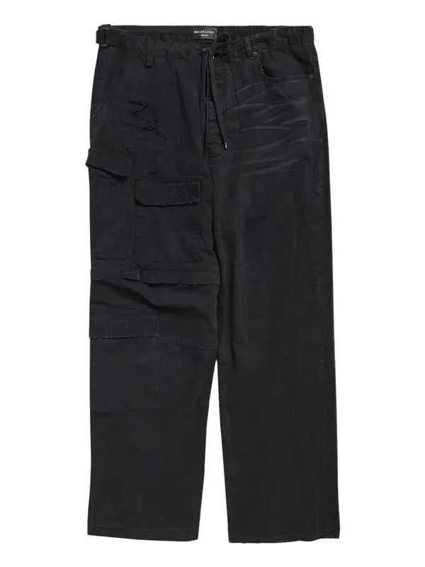 Balenciaga Hybrid Baggy Pants - Black