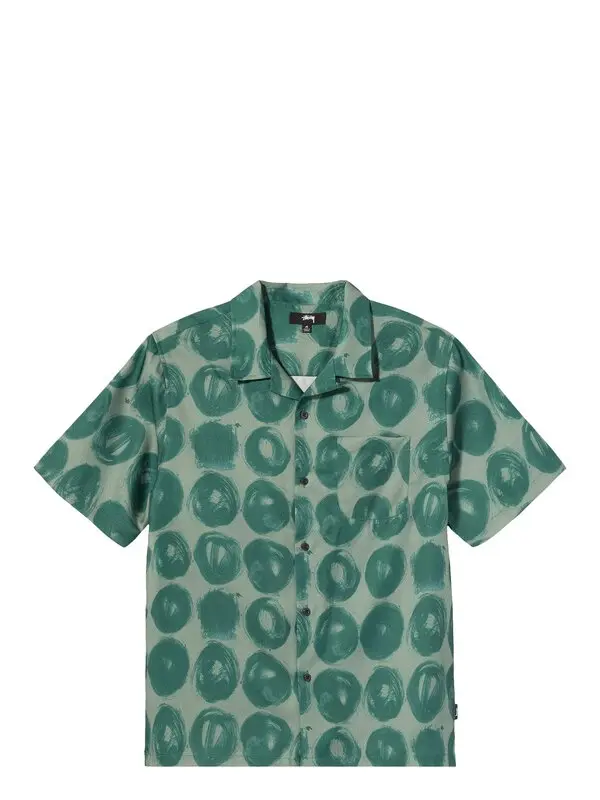 StÜssy Hand Drawn Dot Shirt - Green